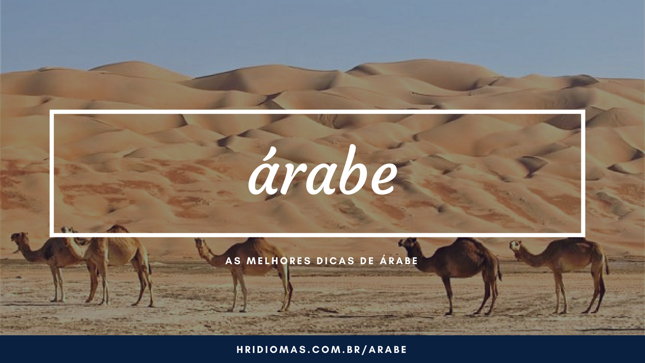 Aprender Árabe - Valiosas dicas de árabe • HR Idiomas